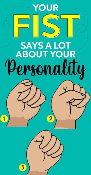 THE WAY YOU MAKE A FIST REVEALS SECRETS ABOUT YOUR PERSONALITY - DocPe